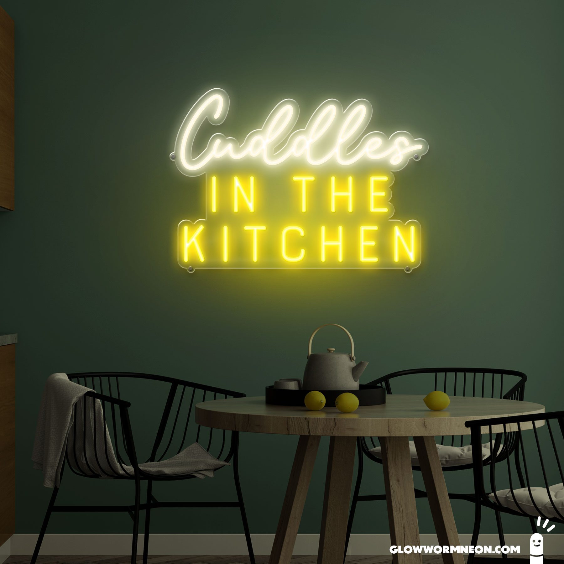 In The Kitchen Neon signs – Glowworm Neon