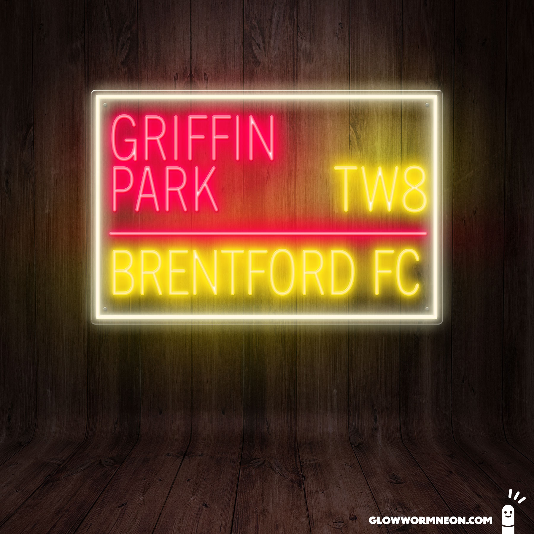Football Club Neon Signs | Glowworm Neon